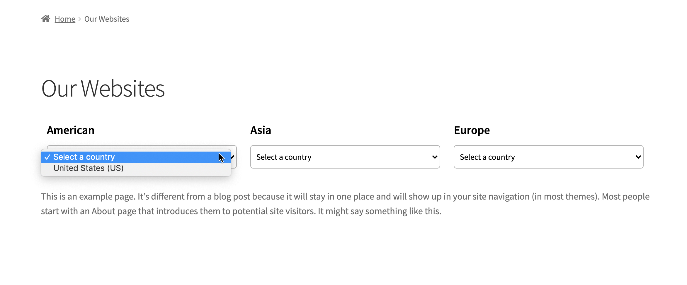 WooCommerce Country Based Website Switcher Plugin - Koala Apps