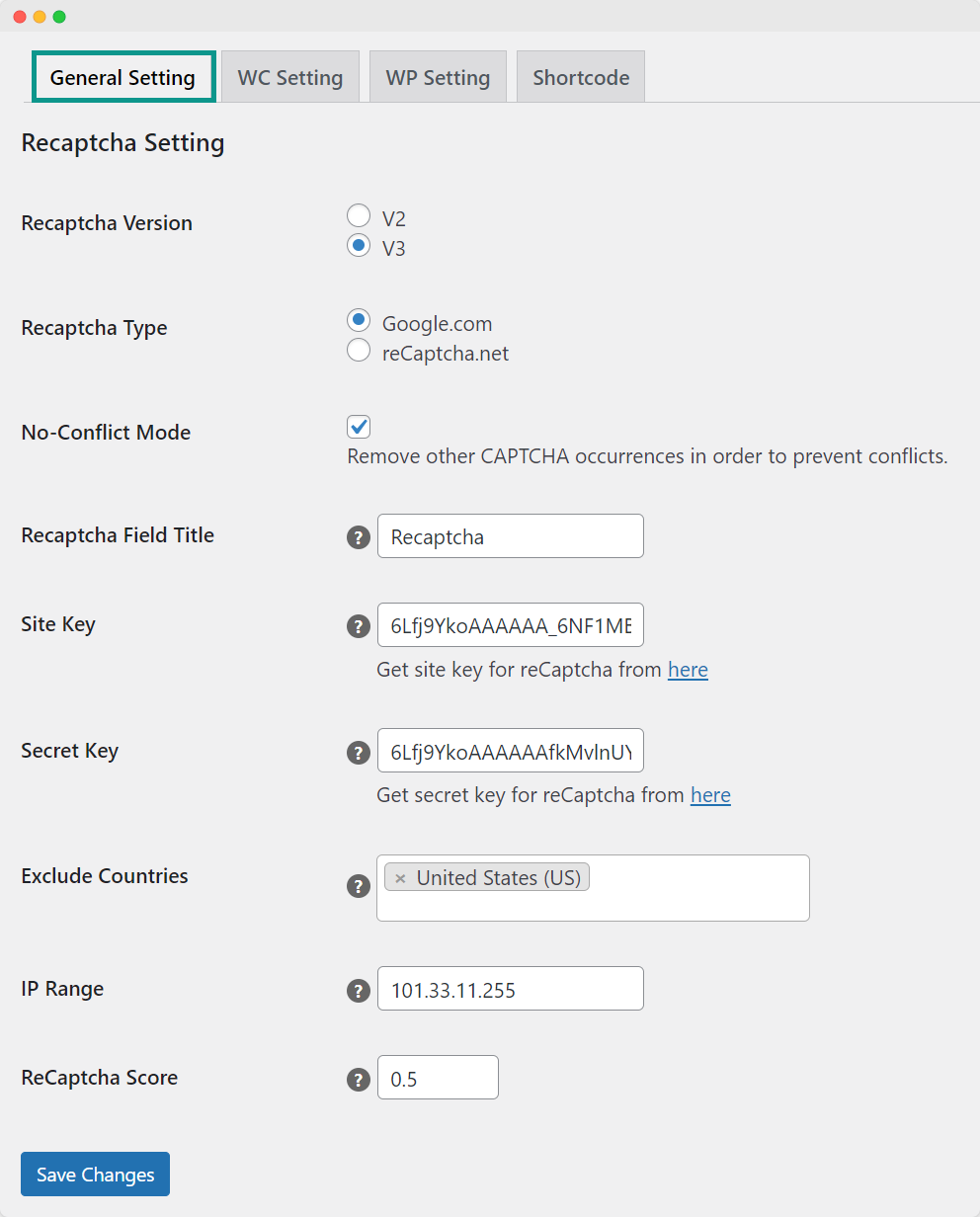 How to secure a woocommerce store using Google Recaptcha - Koala Apps